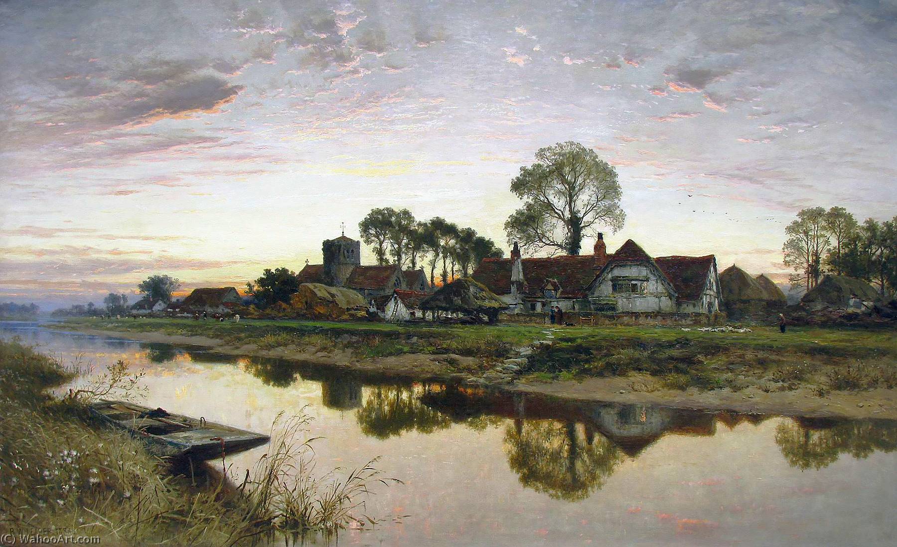 Order Artwork Replica PARTING DAY by R.A Benjamin Williams Leader (1831 ...