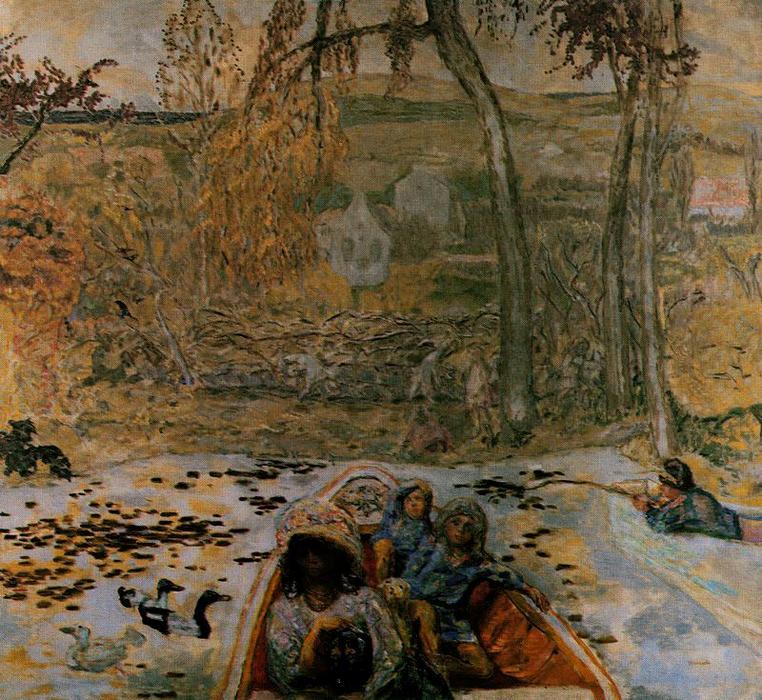 Buy Museum Art Reproductions In a boat by Pierre Bonnard (1867-1947 ...