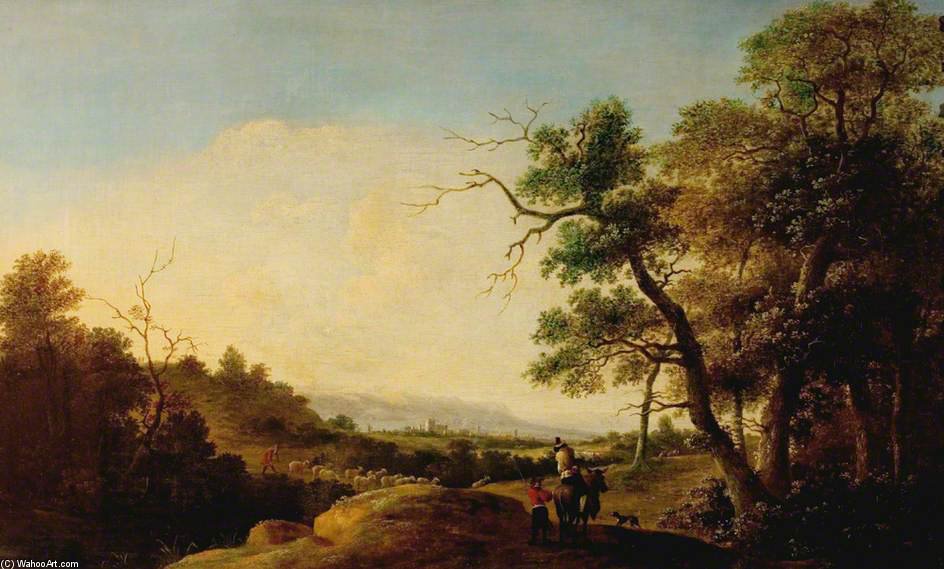 Order Artwork Replica Landscape With Figures by Andries Both (1613-1642 ...