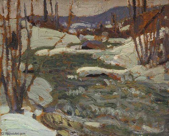 Museum Art Reproductions Landscape by Thomas Thompson (1877-1917 ...