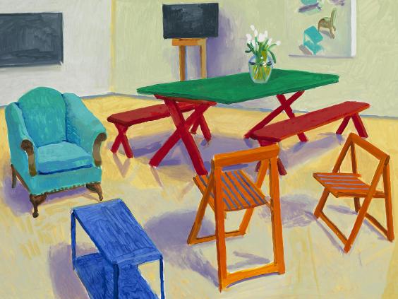 Studio by David Hockney David Hockney | ArtsDot.com