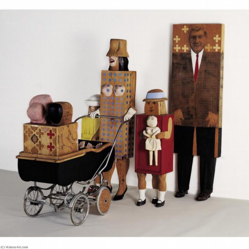 Family by Marisol Escobar (1930-2016, France) Marisol Escobar | ArtsDot.com
