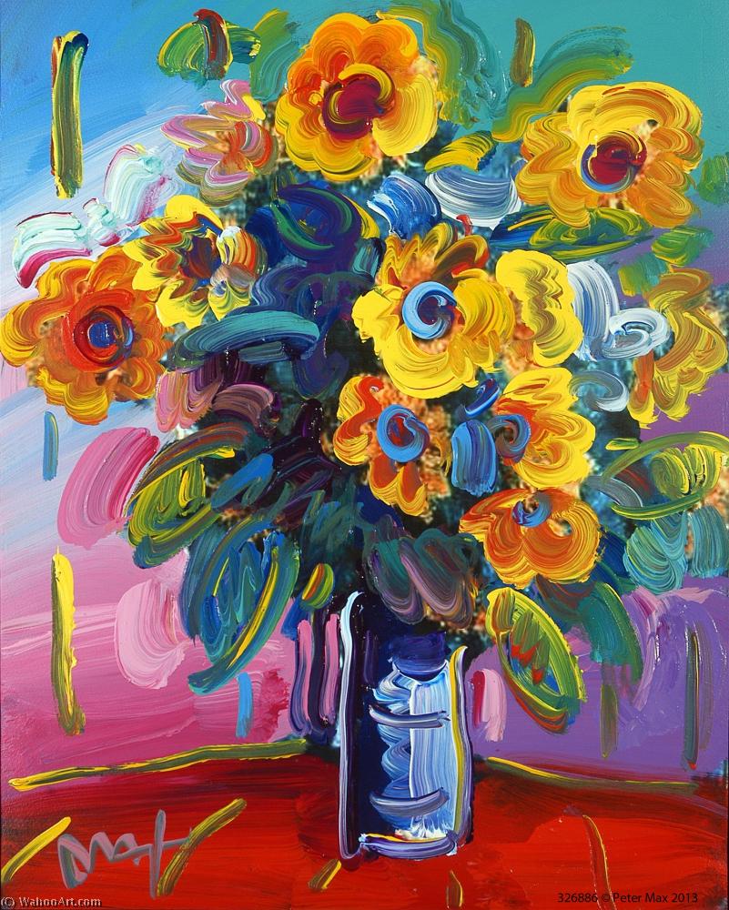 Flower by Peter Max (1937-2004, Germany) Peter Max | ArtsDot.com