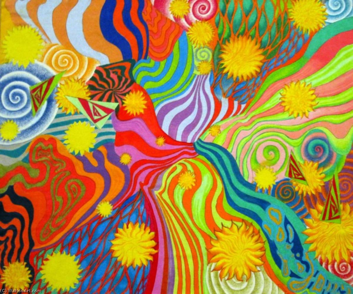 Sunshine daydream by Peter Max (1937-2004, Germany) Peter Max | ArtsDot.com
