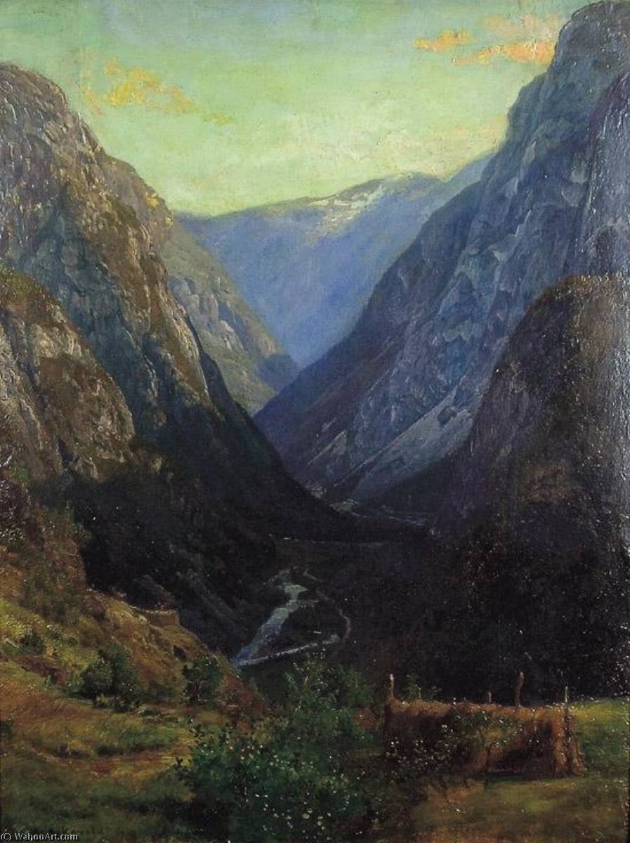 Reproductions D'art De Stalheim de Anders Monsen Askevold (1834-1900 ...