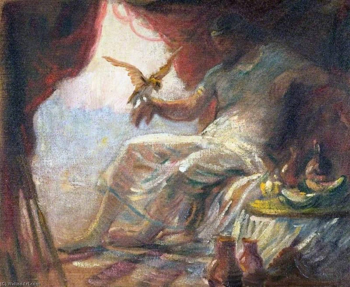 Order Artwork Replica The Falcon, 1909 by Brian Hatton (1887-1916 ...