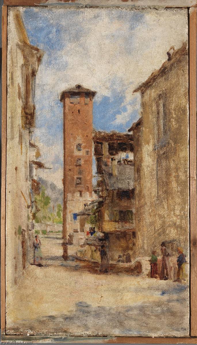 Adquirir Reproduções De Pinturas Italiano La Portela, 1879 por ...