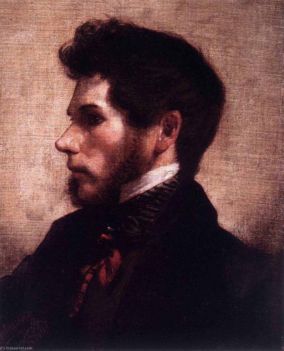 Purchase Oil Painting Replica Self Portrait, 1834 by Friedrich Ritter ...