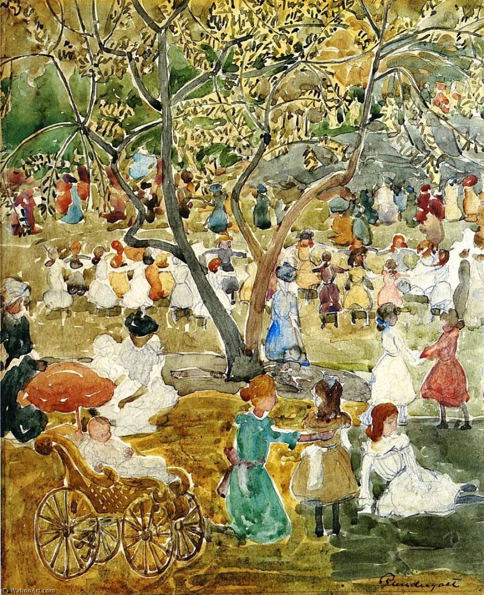 Order Artwork Replica May Party (also known as May Day, Central Park ...