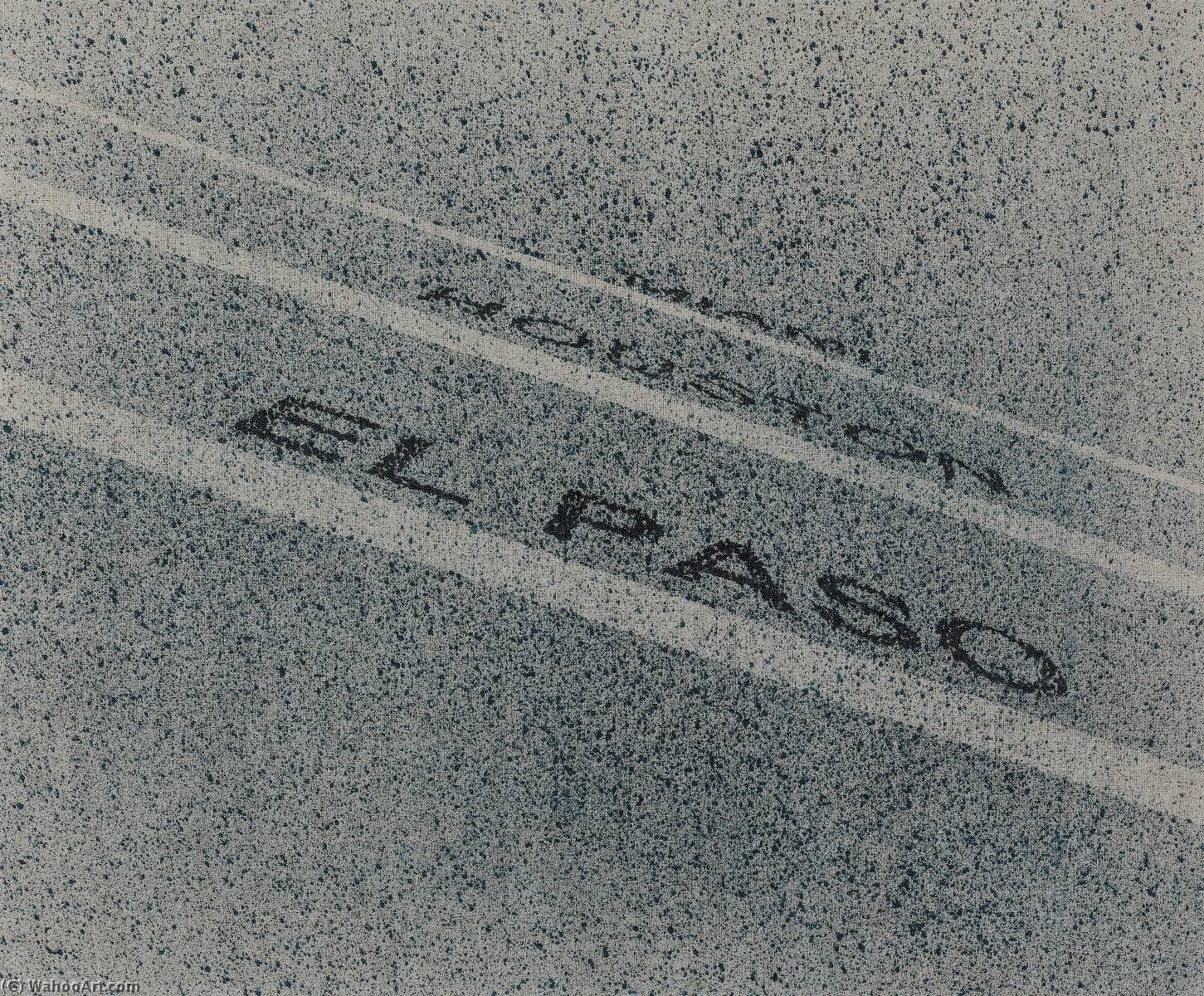 El Paso to Miami by Edward Ruscha Edward Ruscha | ArtsDot.com