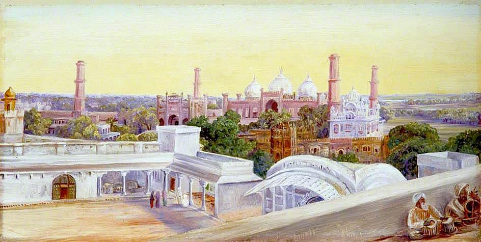 Get Art Reproductions Mosque of Lahore from the Palace, 1878 by ...