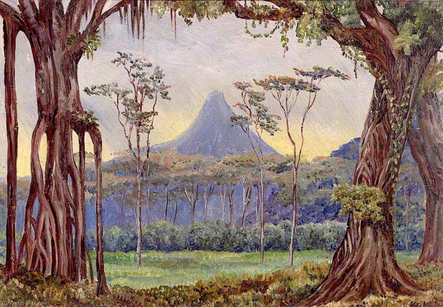 Museum Art Reproductions Krakatau Volcano, Ngantang, Java, 1876 by ...