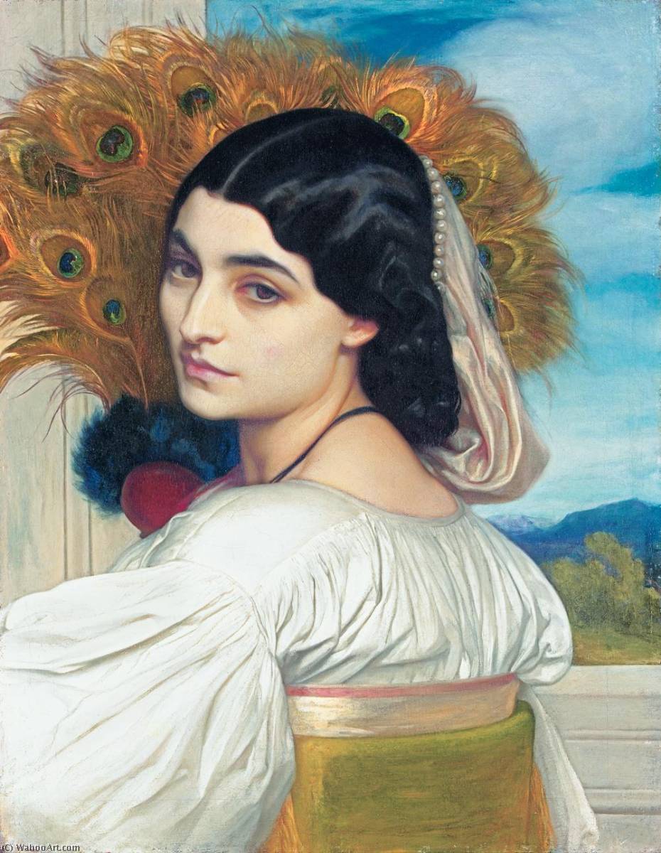 Get Art Reproductions Pavonia, 1859 by Sir Frederic Lord Leighton (1830 ...