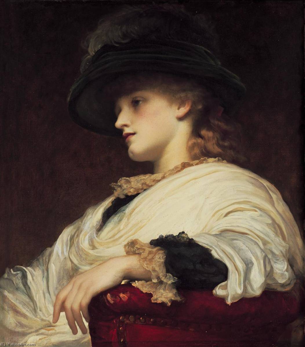 Paintings Reproductions Phoebe by Lord Frederic Leighton | ArtsDot.com