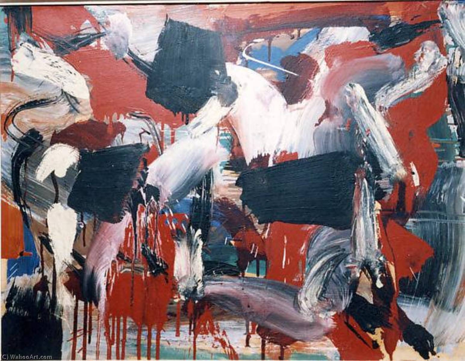 Untitled, 1959 de Jean Paul Riopelle (1923-2002, Canada) Jean Paul ...