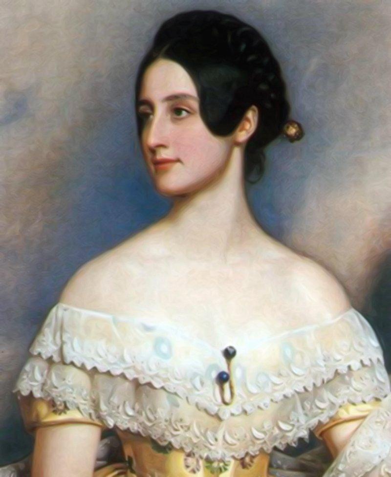 Buy Museum Art Reproductions Lady Emily Milbanke, 1844 by Joseph Karl ...