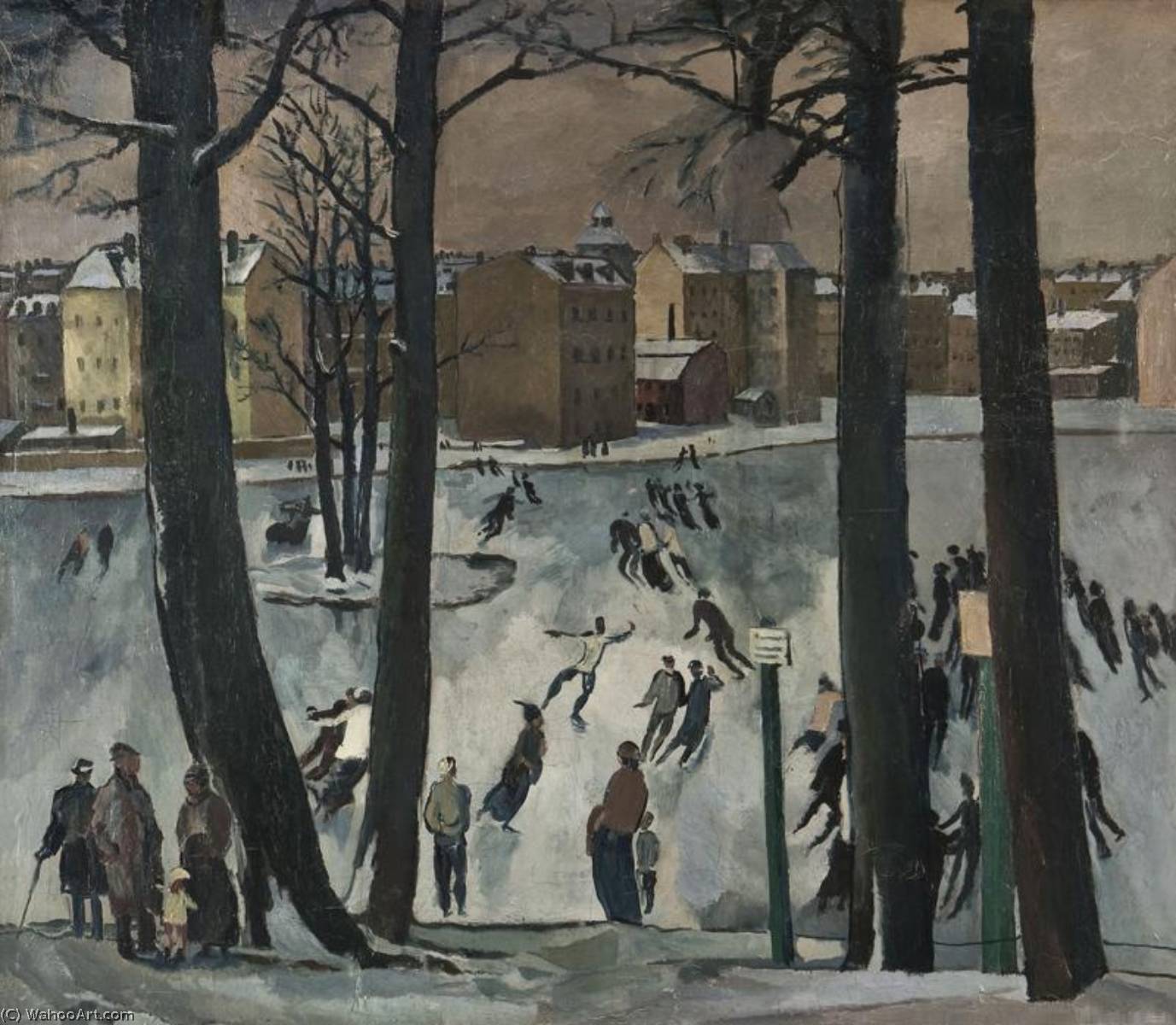 Get Art Reproductions , 1912 by Albert Weisgerber (1878-1915) | ArtsDot.com