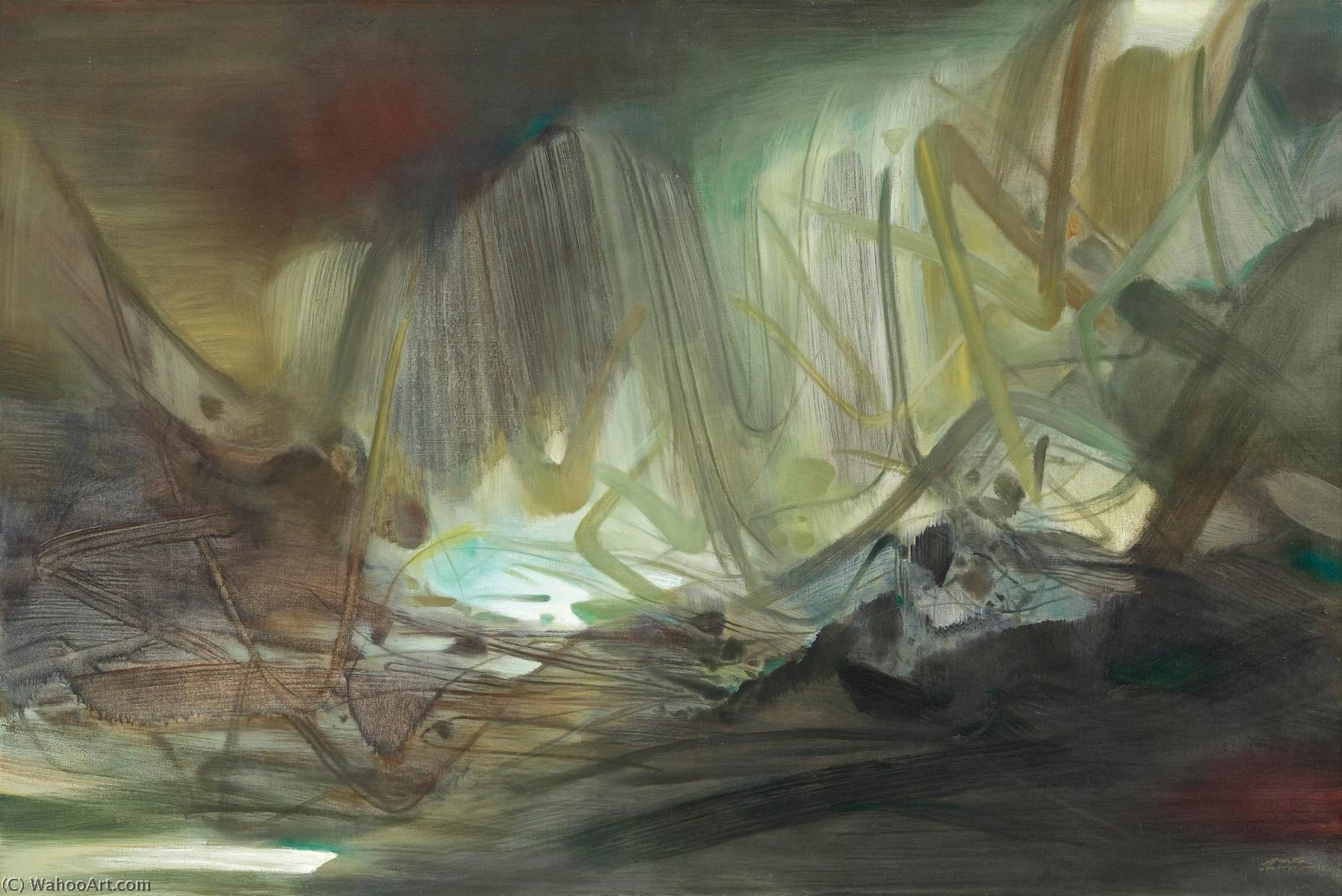 Lueurs Graves by Chu Teh Chun (1920-2014, China) Chu Teh Chun | ArtsDot.com