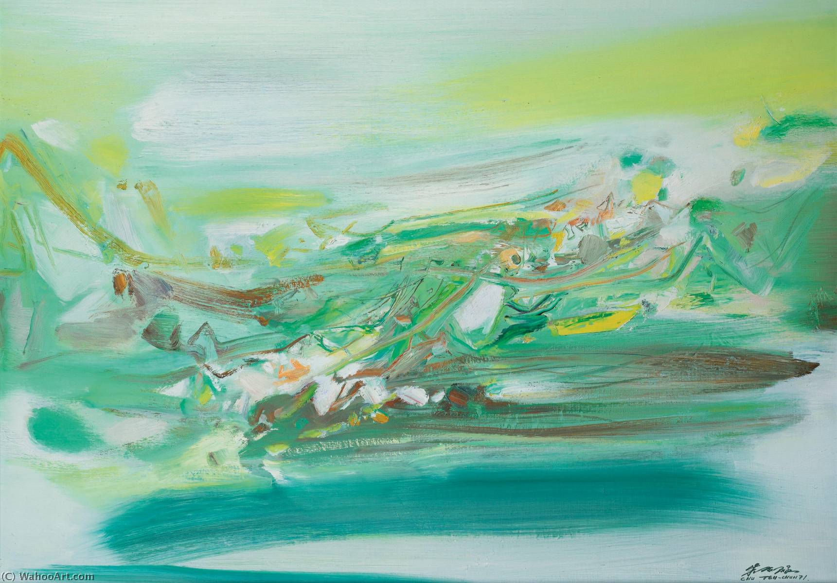 No. 471 by Chu Teh Chun (1920-2014, China) Chu Teh Chun | ArtsDot.com