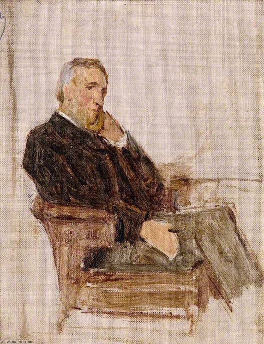 Get Paintings Reproductions Mr Wenley, Seated, 1896 by George Reid ...