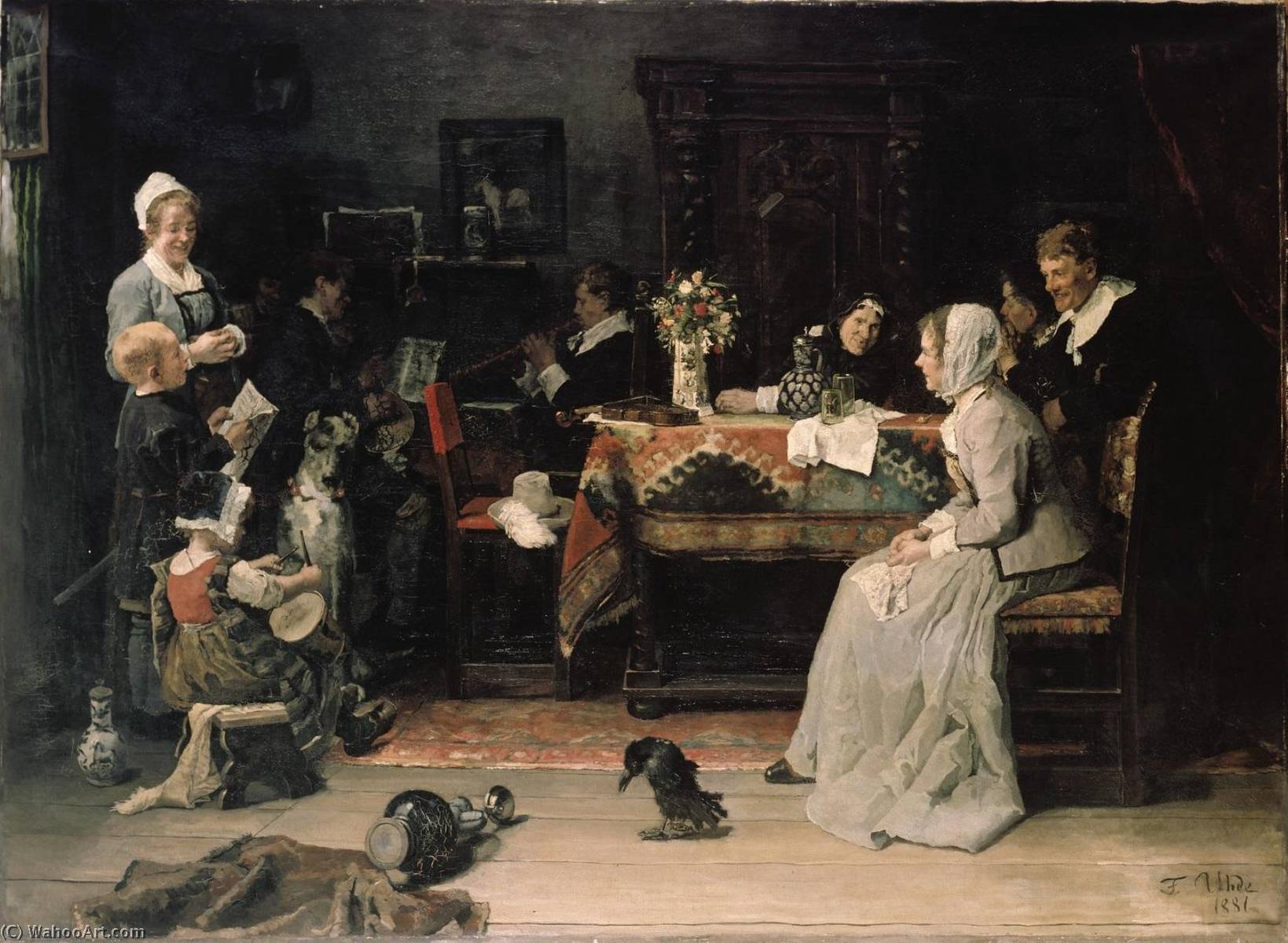 Compre Museu De Reproduções De Arte Familiense, 1881 por Fritz Von Uhde ...
