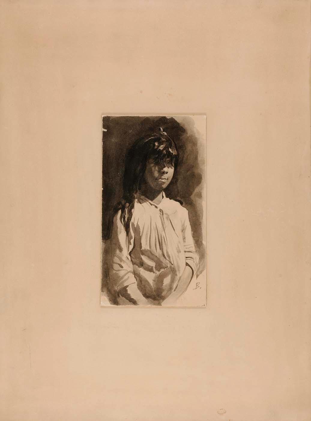 Comprar Reproducciones De Arte Del Museo Head of a Mesdado Girl de ...