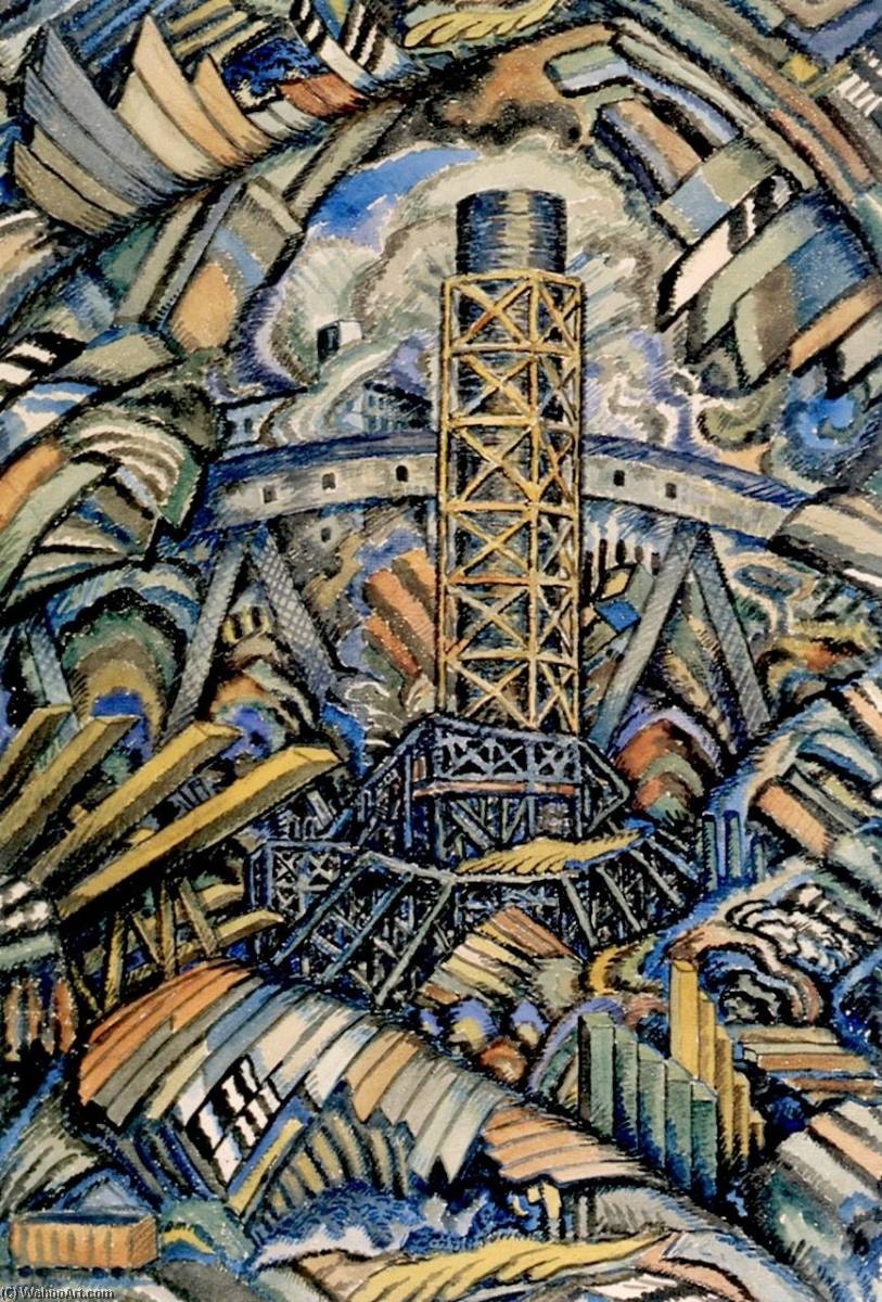 Get Art Reproductions Landscape with Bridge, 1916 by Middleton ...