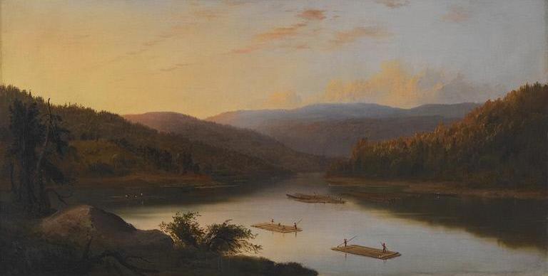 Buy Museum Art Reproductions Landscape, 1865 by Robert Scott Duncanson ...