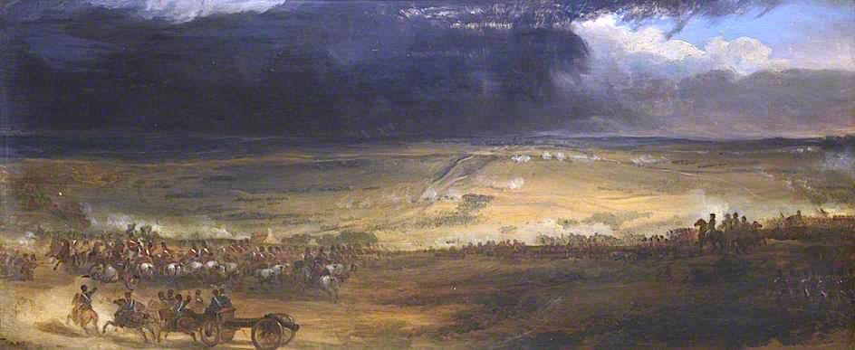 Museum Art Reproductions Field of Waterloo by Sir William Allan (1782 ...