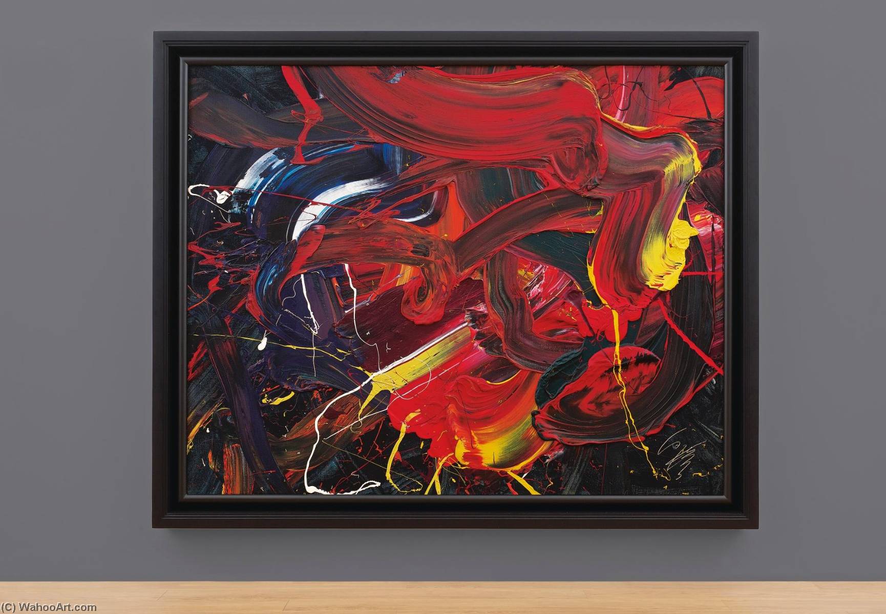 Jyumanhassenbongomaku de Kazuo Shiraga (1924-2008) Kazuo Shiraga ...