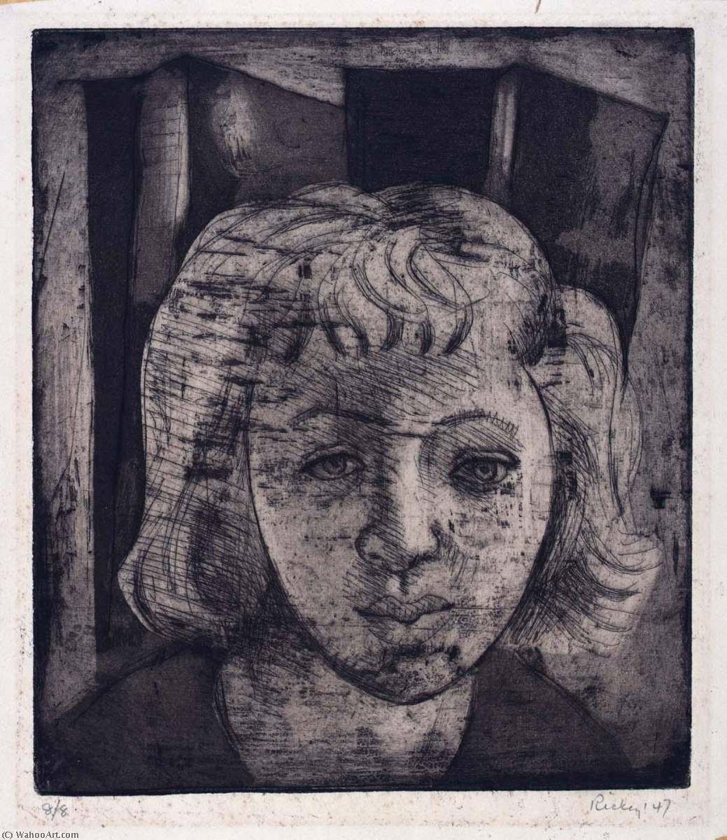 Girl from Minnesota, 1947 by George Rickey (1907-2002, United States ...