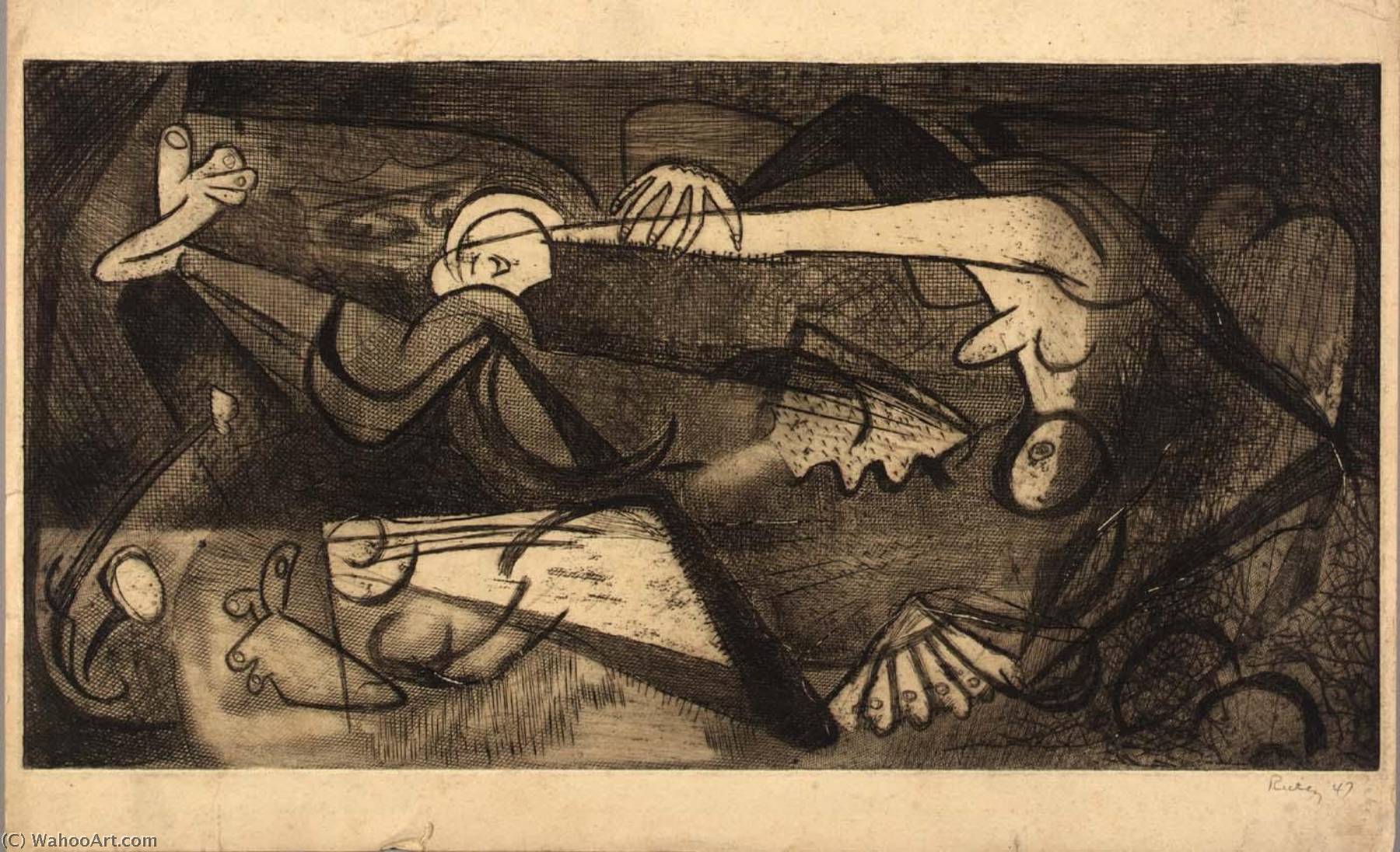 Route 66 ( 2), 1947 by George Rickey (1907-2002, United States) George ...