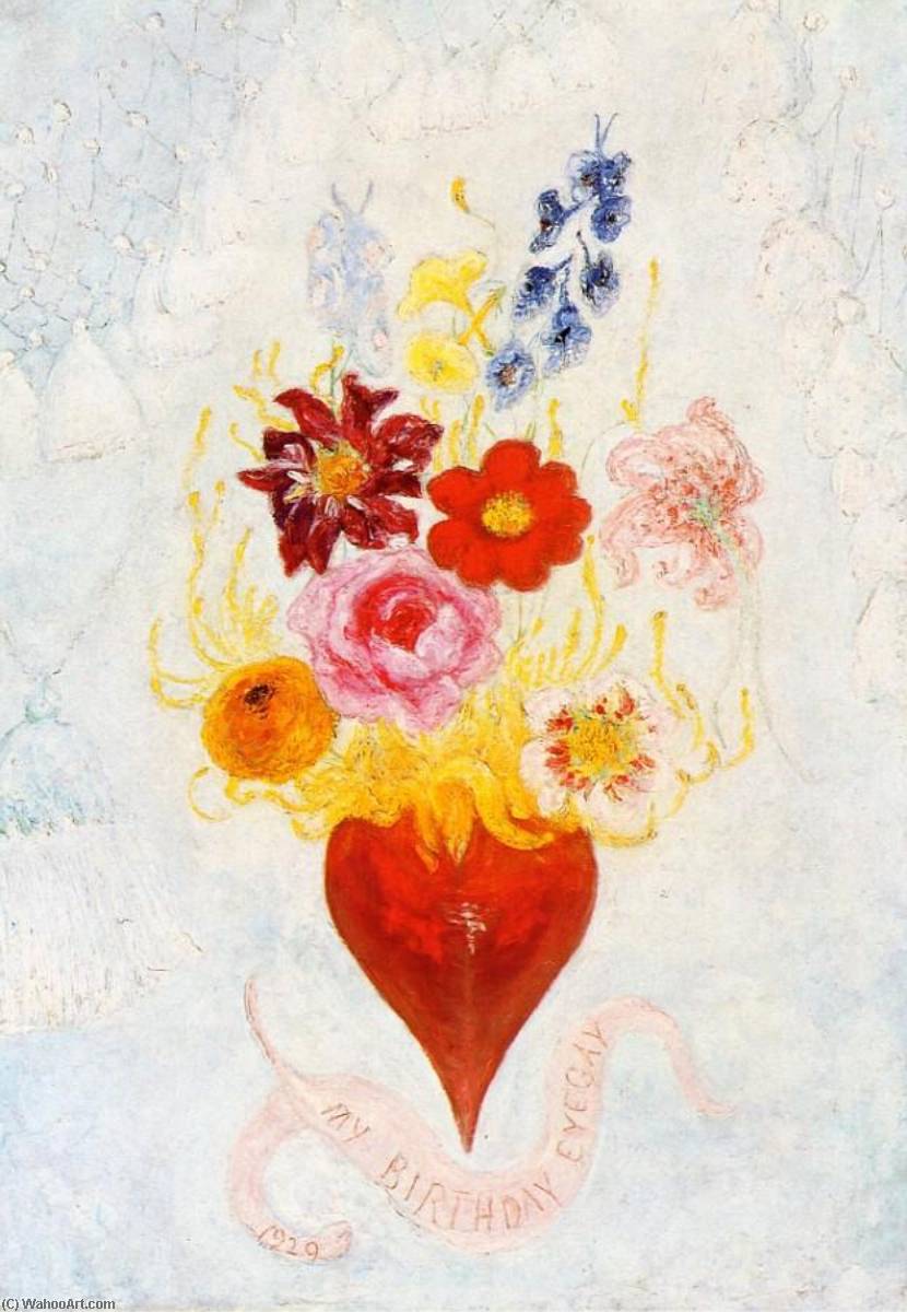 Reproductions D'art Mon anniversaire, 1929 de Florine Stettheimer (1871 ...
