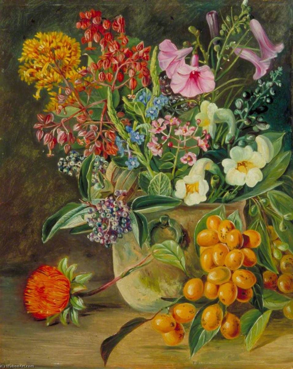 Order Artwork Replica Group of Brazilian Forest Wild Flowers and ...