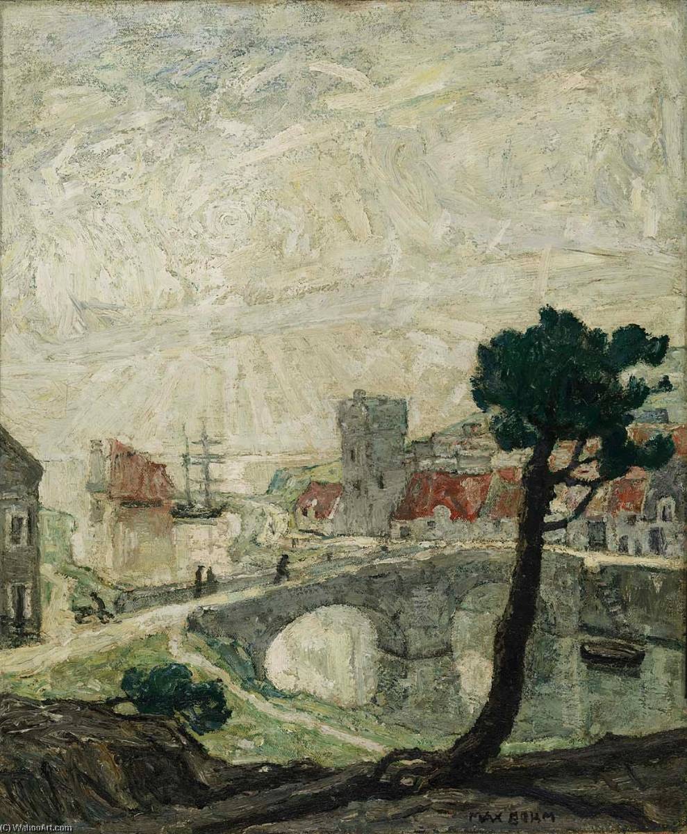 Get Art Reproductions Ancient Seaport by Max Bohm (1868-1923, United ...