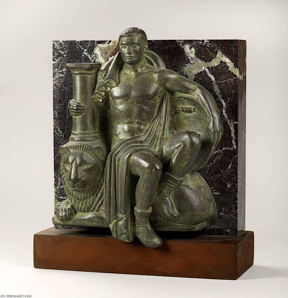 Oil Painting Replica Fortitude, 1955 by Paul Manship (Inspired By ...