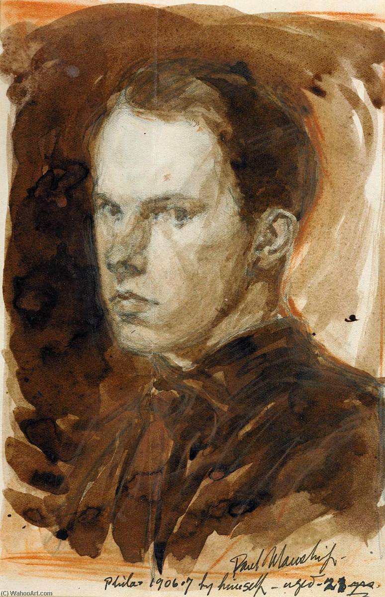 Get Paintings Reproductions Self Portrait, 1907 by Paul Manship ...