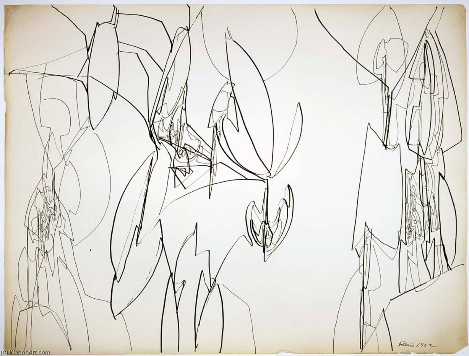 Order Artwork Replica Sky Machine, 1981 by Gene Davis (Inspired By ...