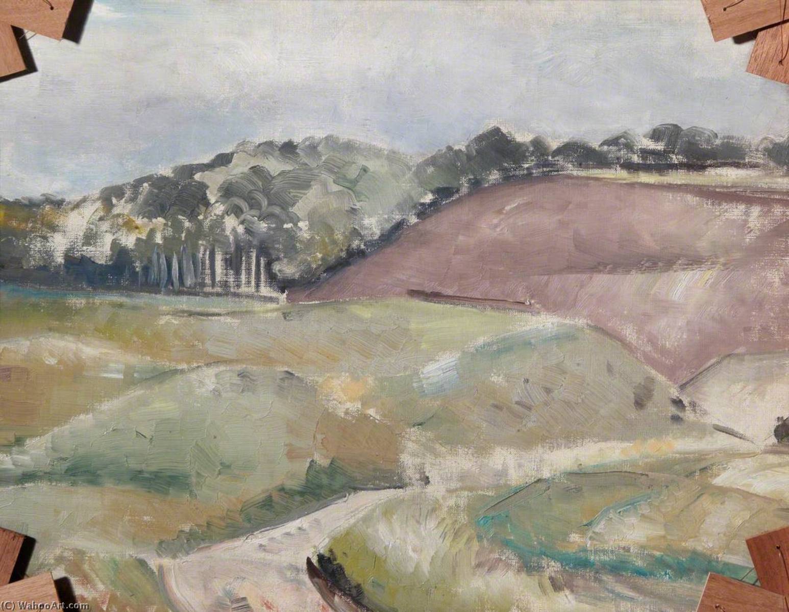 Reproductions D'art Paysage (verso), 1939 de Paul Nash (1889-1946 ...