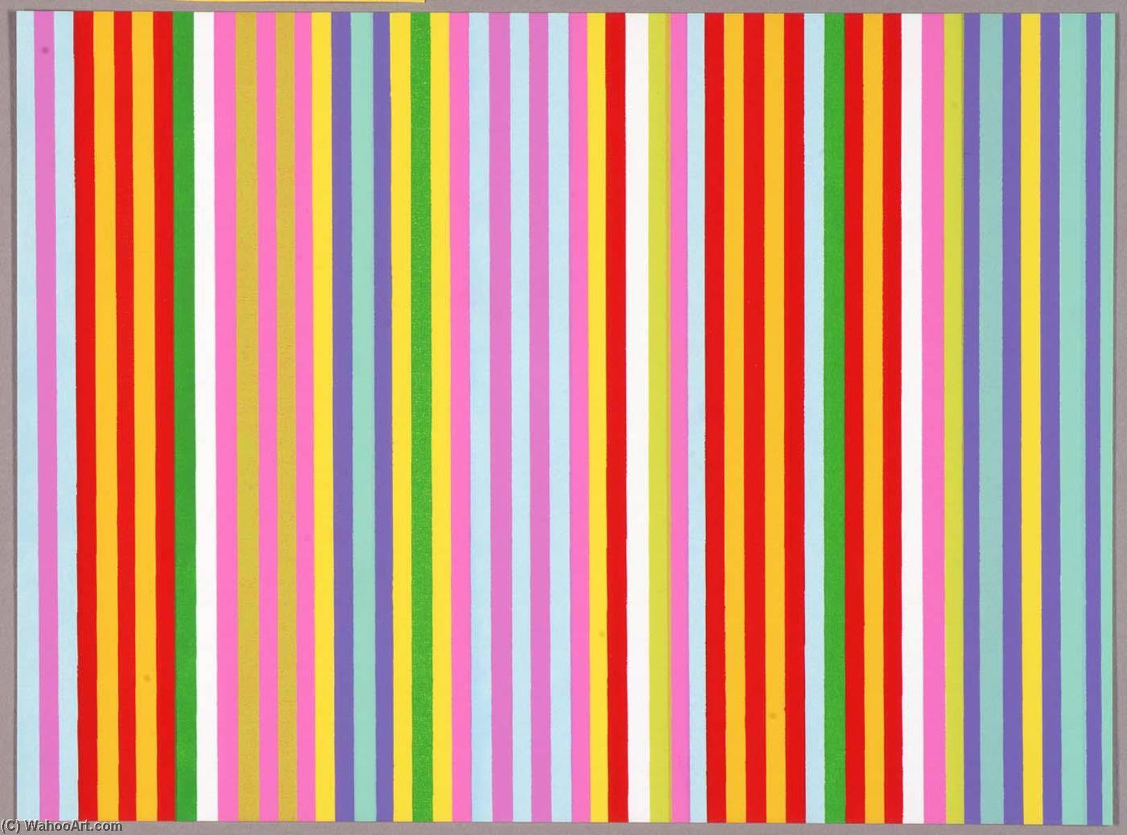 Purchase Oil Painting Replica Powwow, 1969 by Gene Davis (Inspired By ...