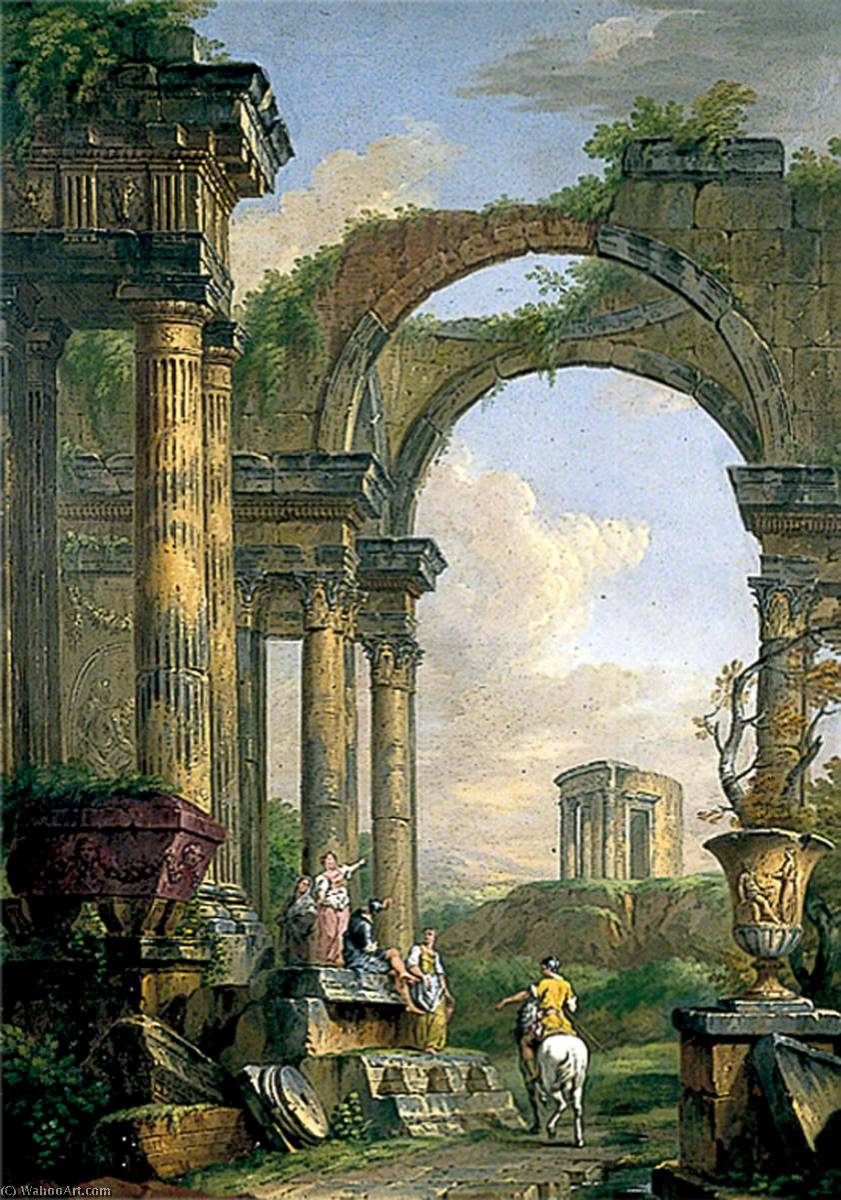 Obtenir Reproductions De Peintures Ruines classiques, 1740 de Giovanni ...
