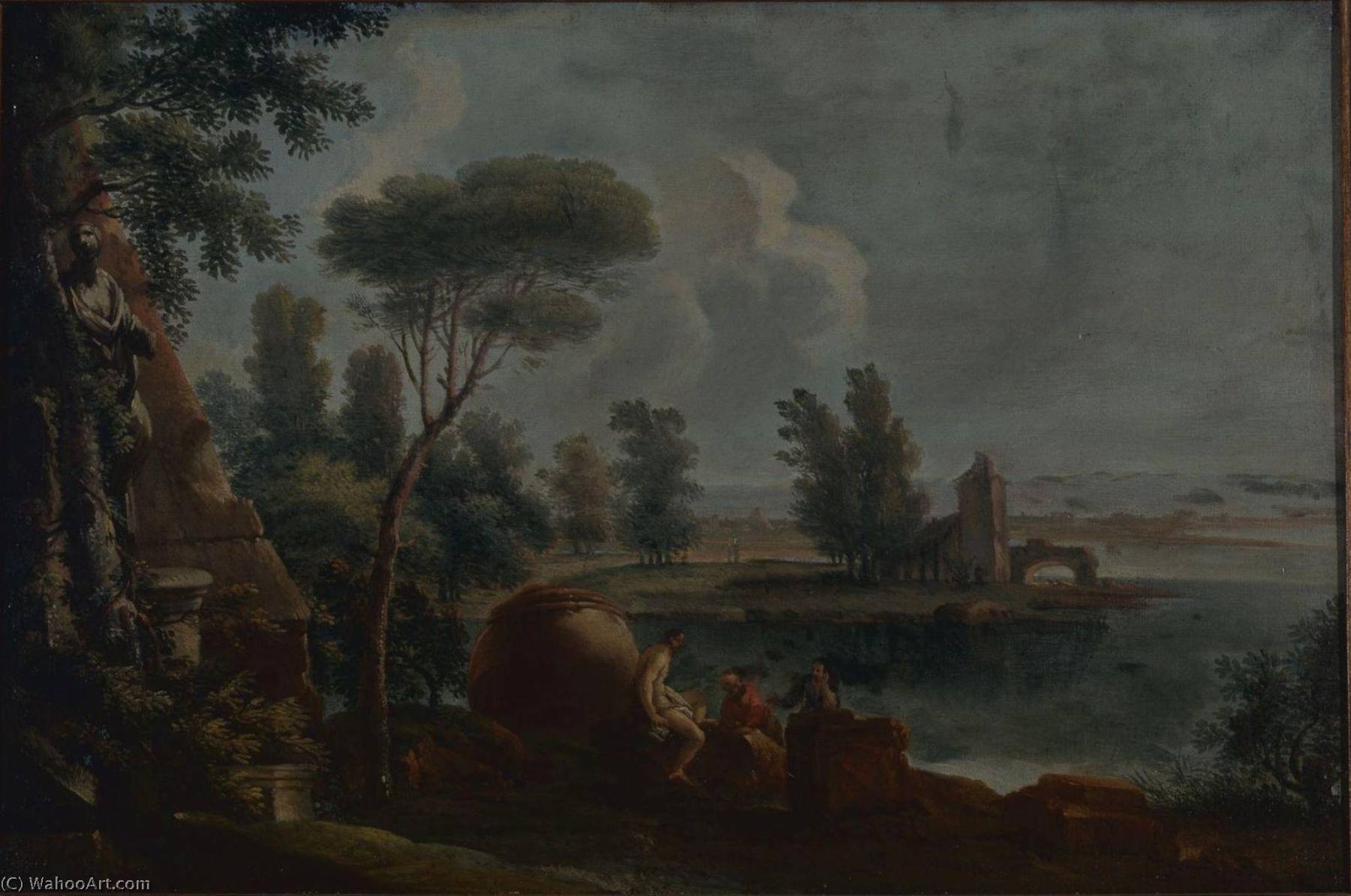 Get Art Reproductions paysage by Giovanni Paolo Pannini (1691-1765 ...