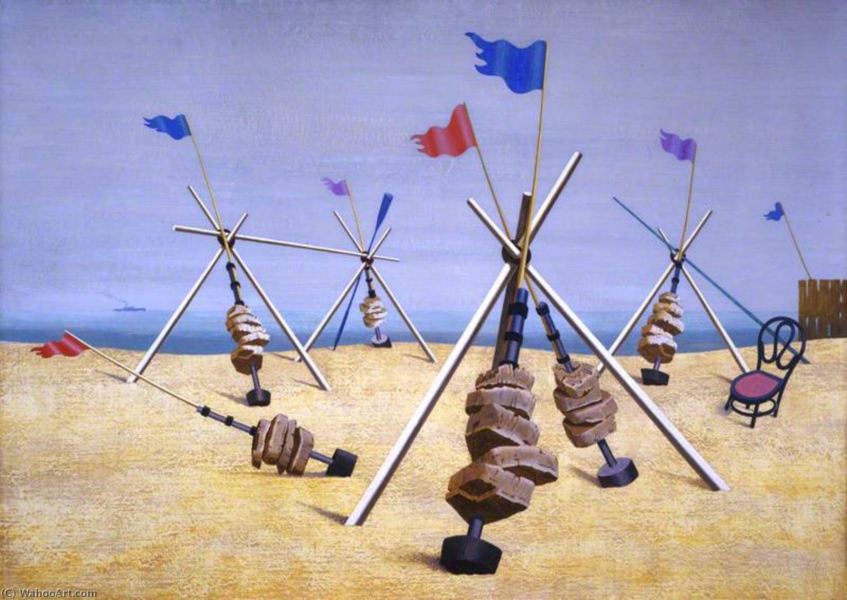 Art Reproductions Visibility Moderate, 1934 by Edward Alexander ...