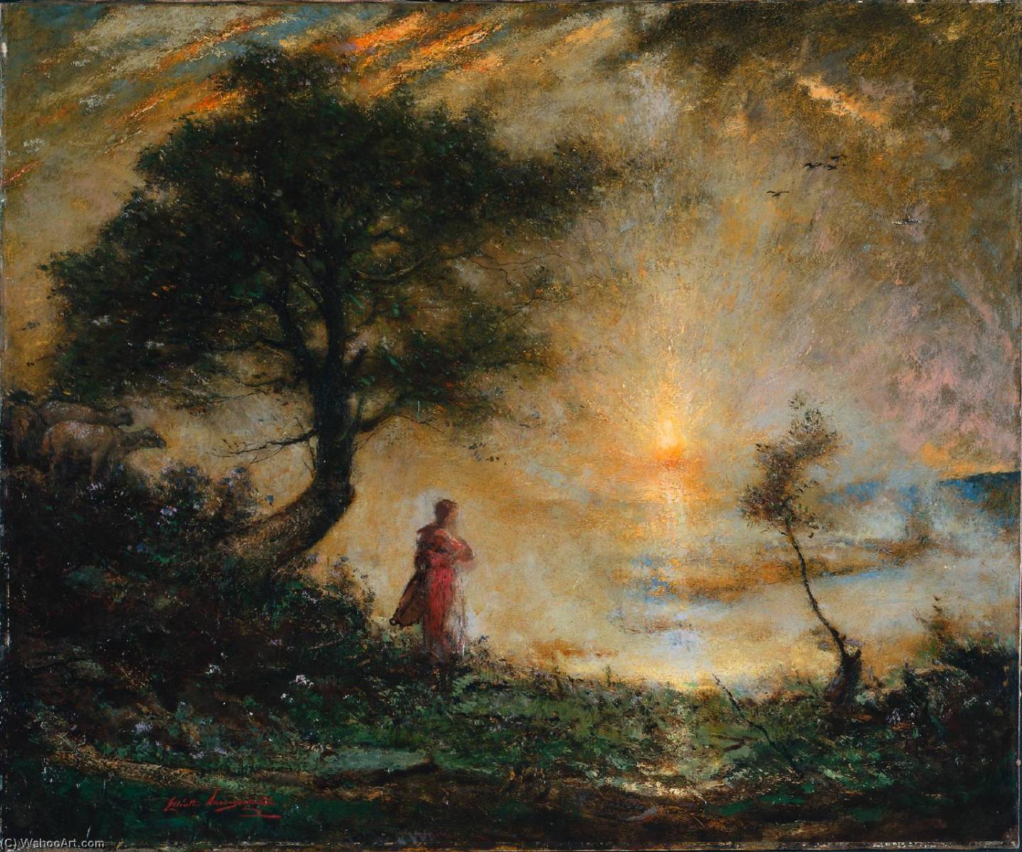 Get Art Reproductions Landscape, 1918 by Elliott Daingerfield (1859 ...