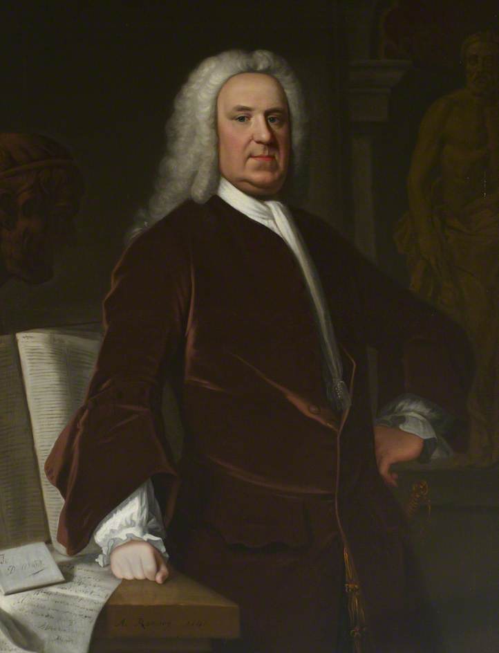 Artwork Replica Dr Richard Mead by Allan Ramsay | ArtsDot.com