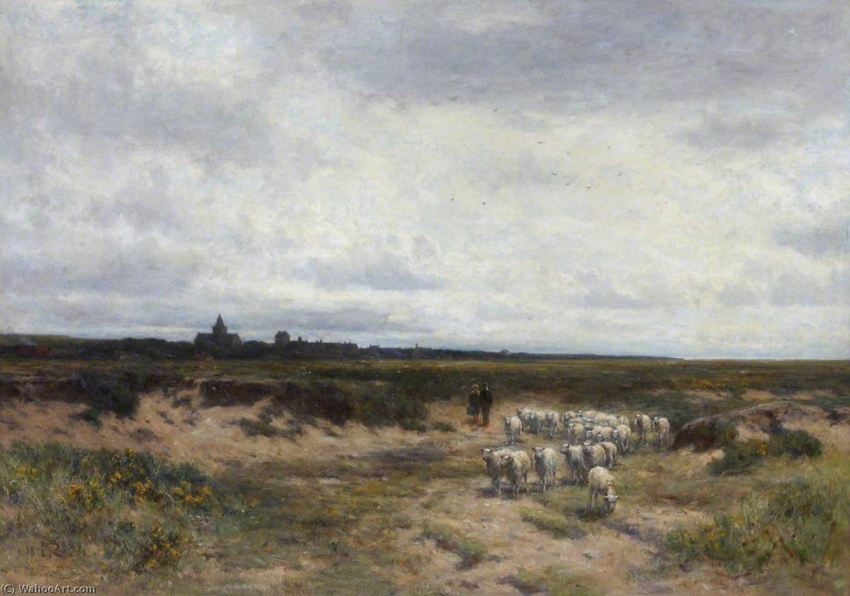 Purchase Oil Painting Replica Dornoch, 1877 by George Reid (1860-1947 ...