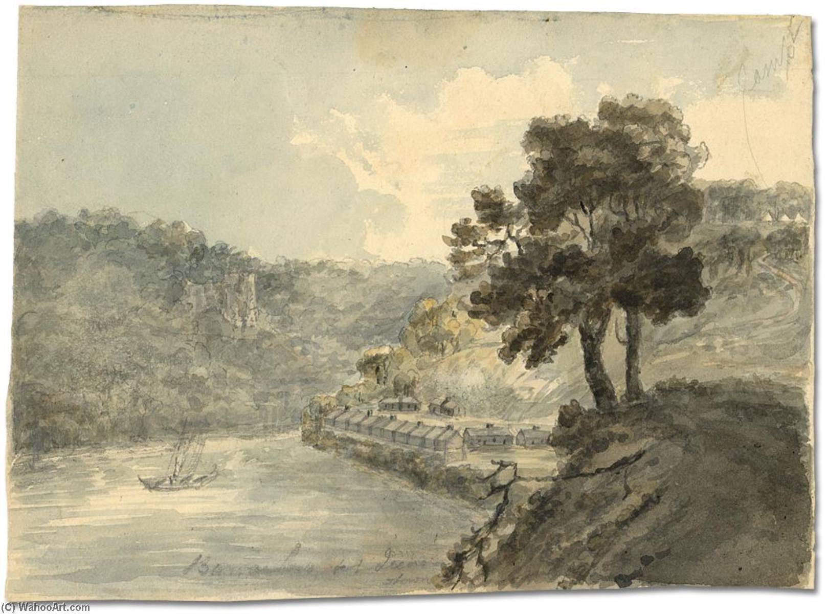 Purchase Oil Painting Replica , 1792 by Elizabeth Simcoe (1762-1850 ...