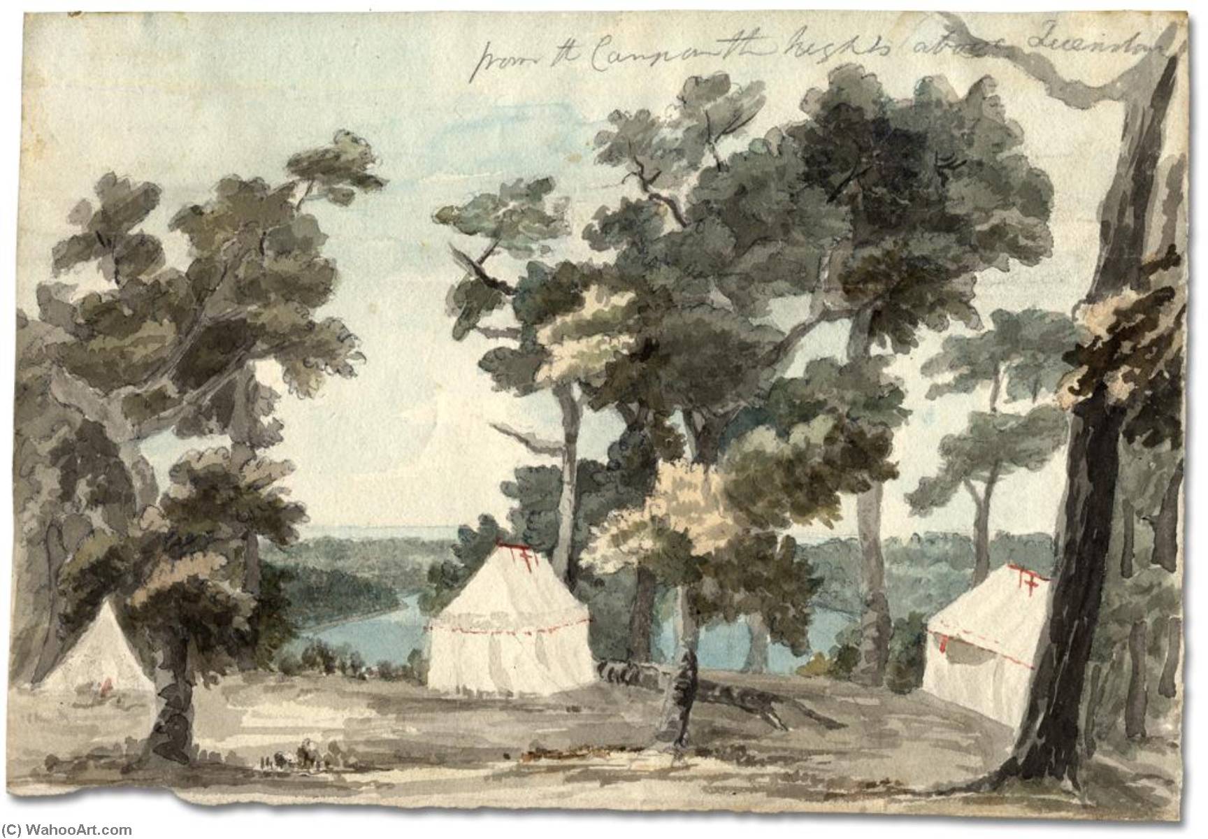 Purchase Oil Painting Replica , 1793 by Elizabeth Simcoe (1762-1850 ...