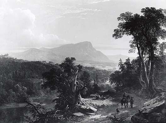 Buy Museum Art Reproductions Landscape Composition In the Catskills ...