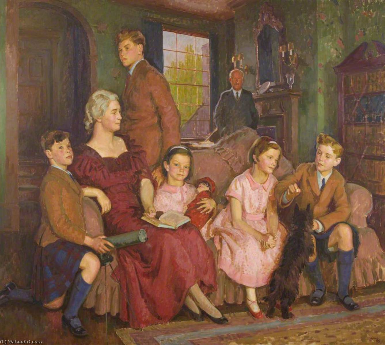 Reproductions D'art La famille Elliott, 1935 de Henry Lamb (Inspiré par ...